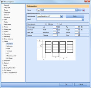 Creating labels | WSCAD-BLOG
