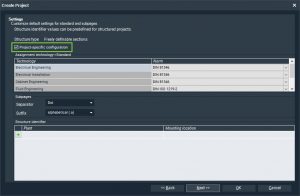 Project-specific configuration | WSCAD-BLOG