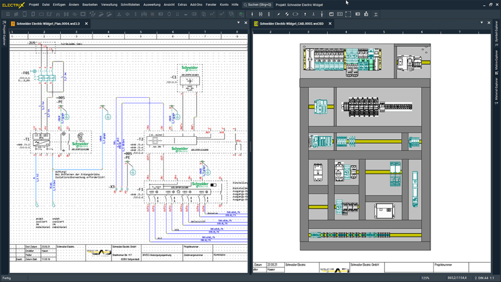 Schaltschrankplanung mit ELECTRIX und Wärmebetrachtung mit ProClima von Schneider Electric ...