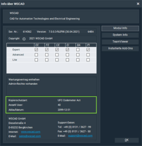 Lizenzierung der WSCAD Software | WSCAD Blog