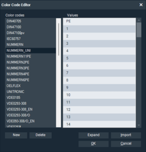 How to: Create your own color codes for cables | WSCAD-BLOG