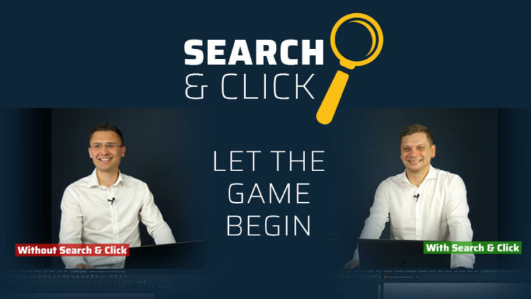 Create schematics with one click with Search & Click | WSCAD-BLOG