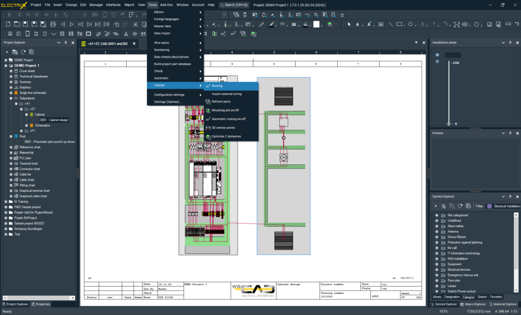 Streamline Control Cabinet Design with WSCAD ELECTRIX | WSCAD-BLOG
