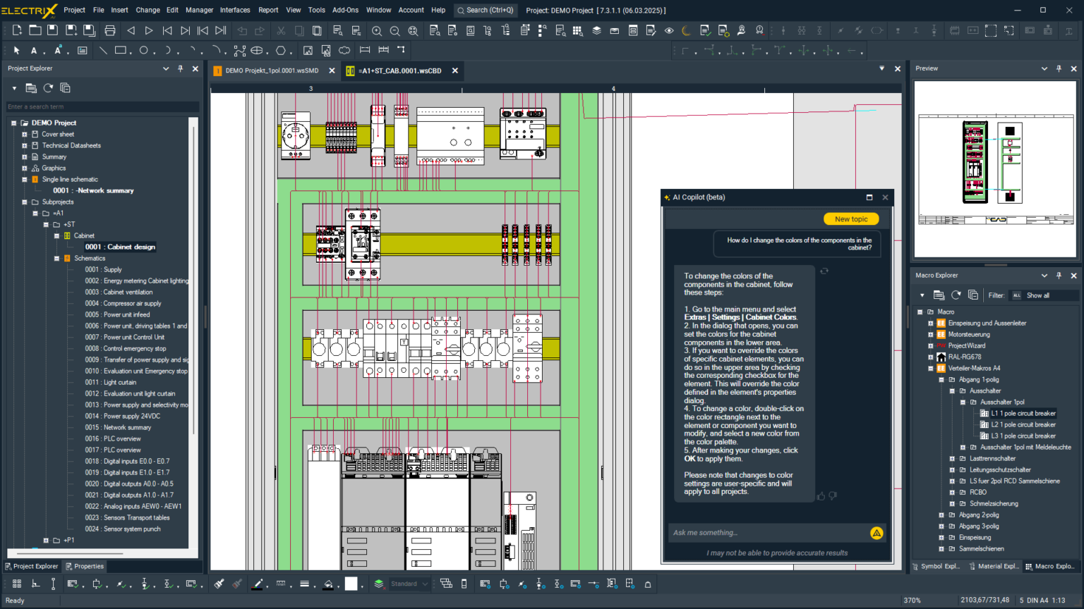 How to use the ELECTRIX AI Copilot | WSCAD-BLOG