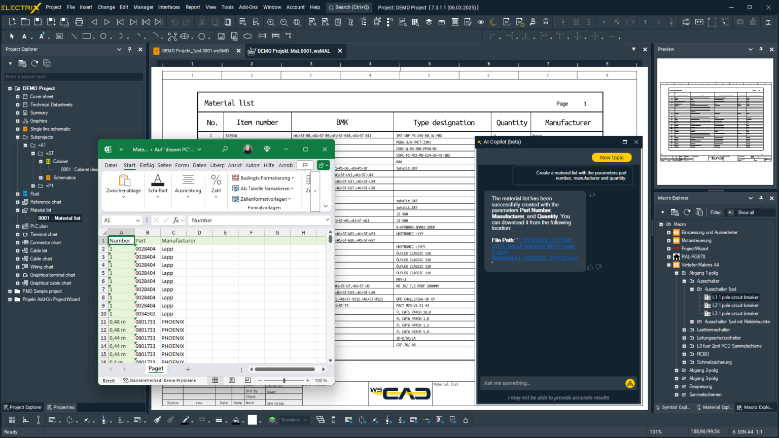 How to use the ELECTRIX AI Copilot | WSCAD-BLOG